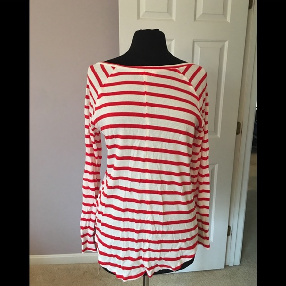 stem | Tops | Nwt Red White Cotton Tunic Nordstroms Small | Poshmark